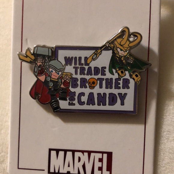 Disney | Accessories | Loki And Thor Disney Halloween Pin | Poshmark
